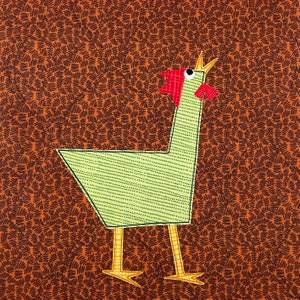 Silly Chickens - Mix & Match Applique Quilt Pattern - Easy PDF Pattern ...