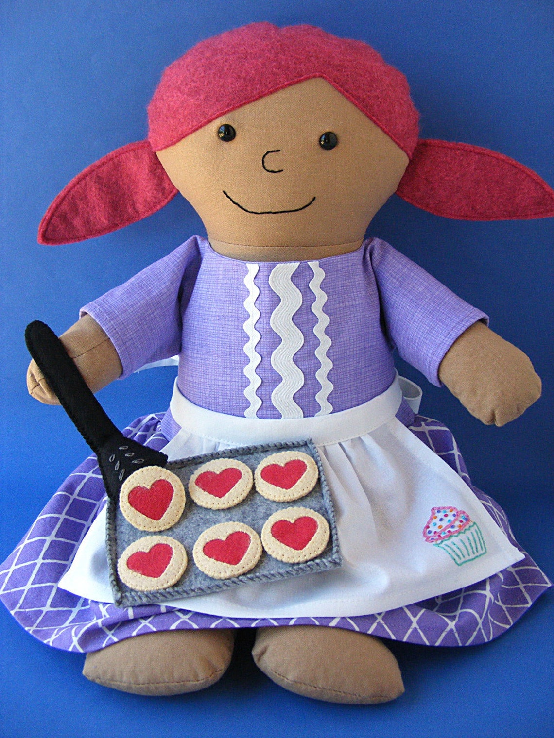 Baking Day - Pattern Collection for Dressable Rag Dolls - Etsy