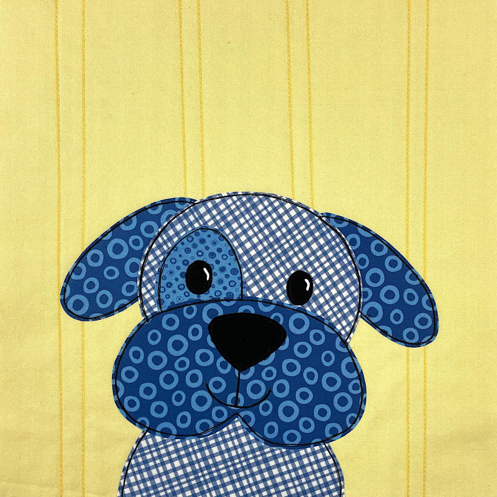 Lovable Mutts Dog Applique Quilt Pattern Easy PDF Pattern - Etsy