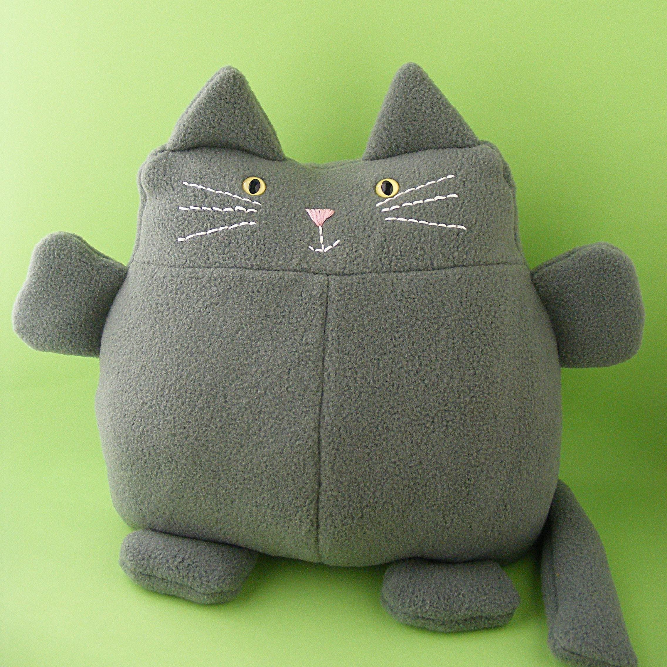 Franklin the Fat Cat - Stuffed Animal Pattern PDF - Etsy