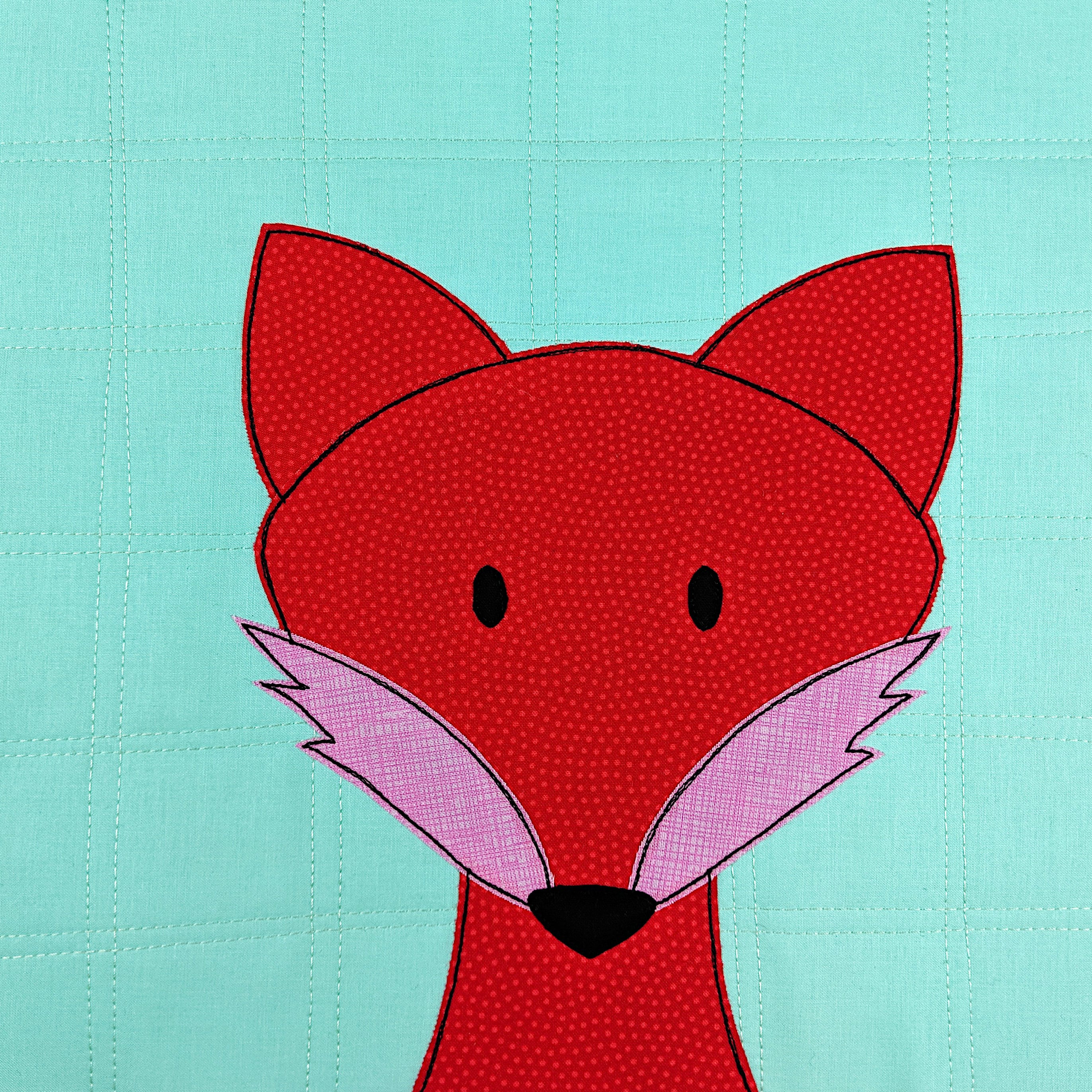 Fergal Fox Applique Quilt Pattern: Easy Beginner PDF (digital Download ...