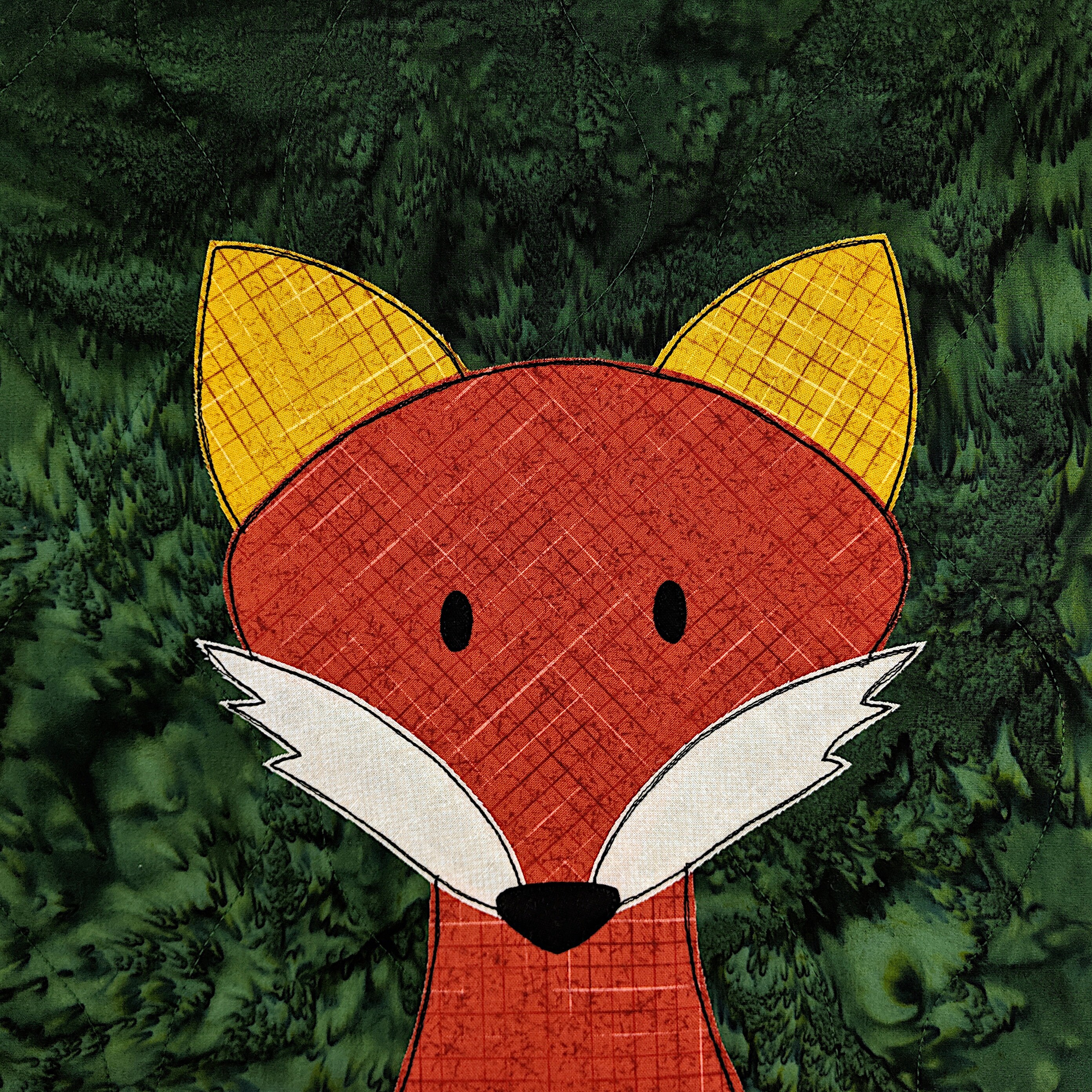 Fergal Fox Applique Quilt Pattern: Easy Beginner PDF (digital Download ...