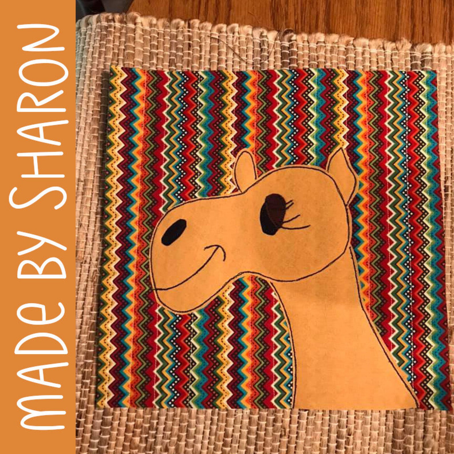 Corbin Camel Applique Quilt Pattern: Easy Quilt-as-you-go (PDF Pattern ...