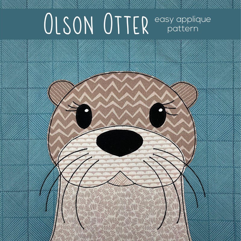Otter Quilt Pattern - Etsy