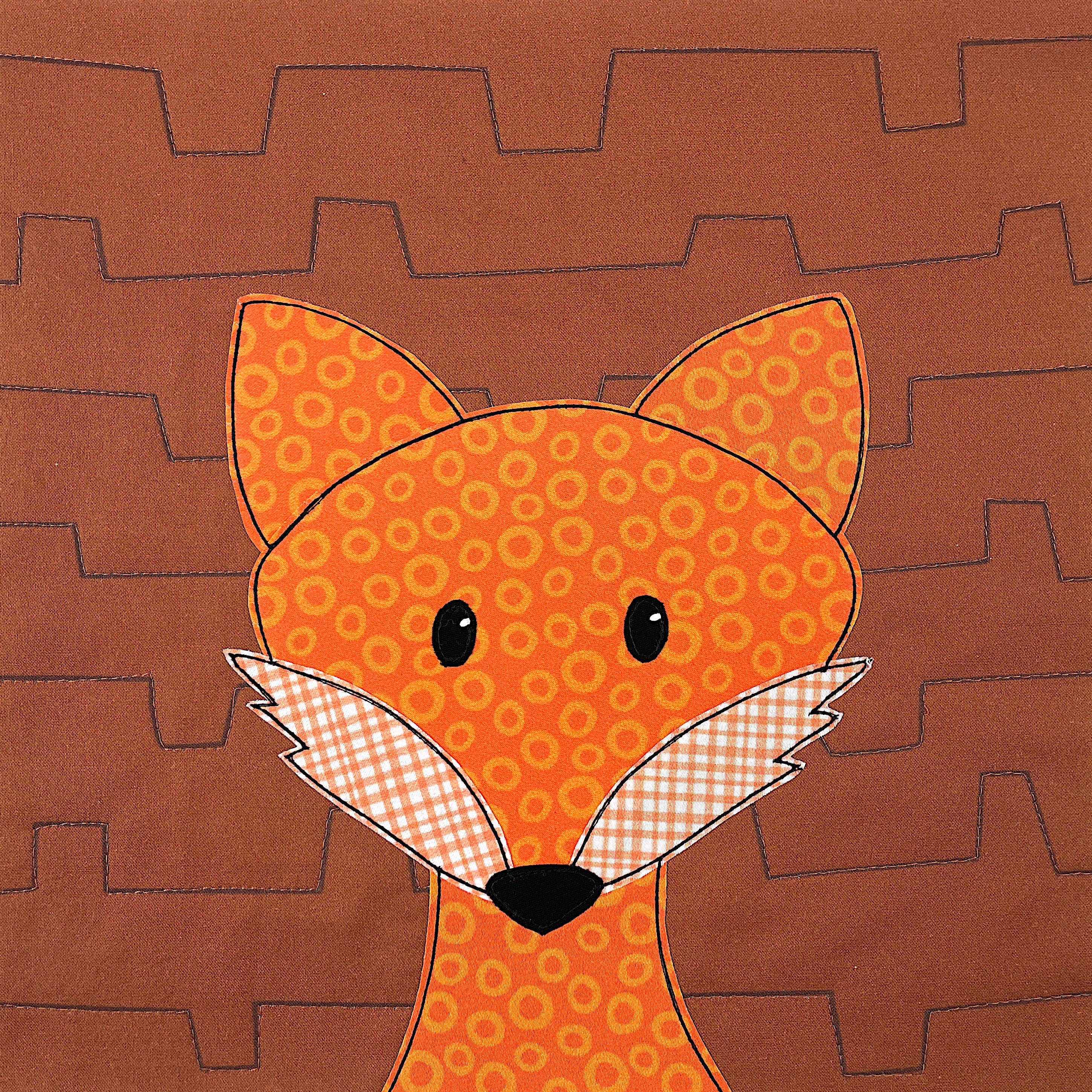 Fergal Fox Applique Quilt Pattern: Easy Beginner PDF (digital Download ...