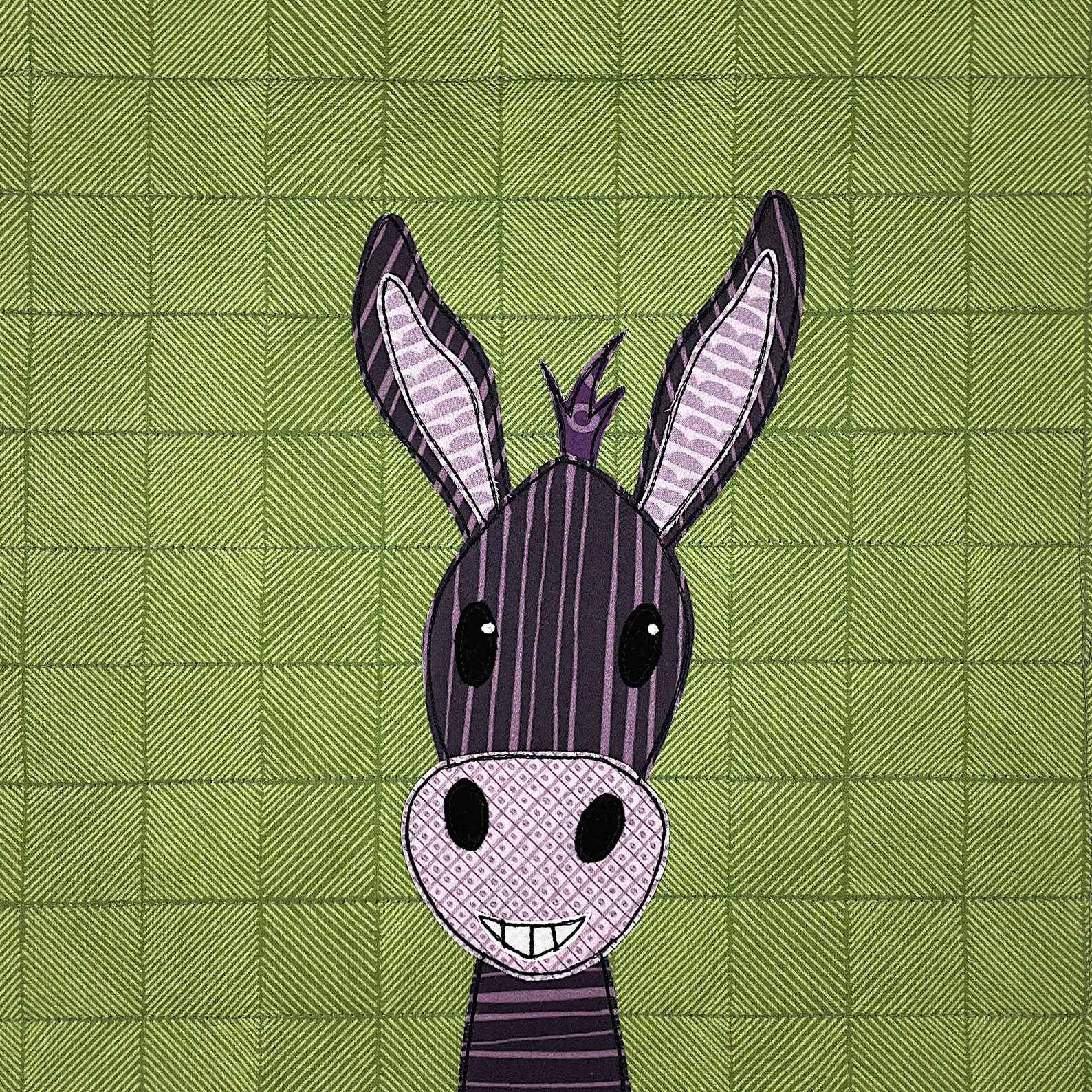 Dawson Donkey Applique Quilt Pattern Easy Digital PDF - Etsy