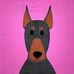 Playful Puppies - Dog Applique Quilt Pattern - Easy PDF Pattern, Uses ...