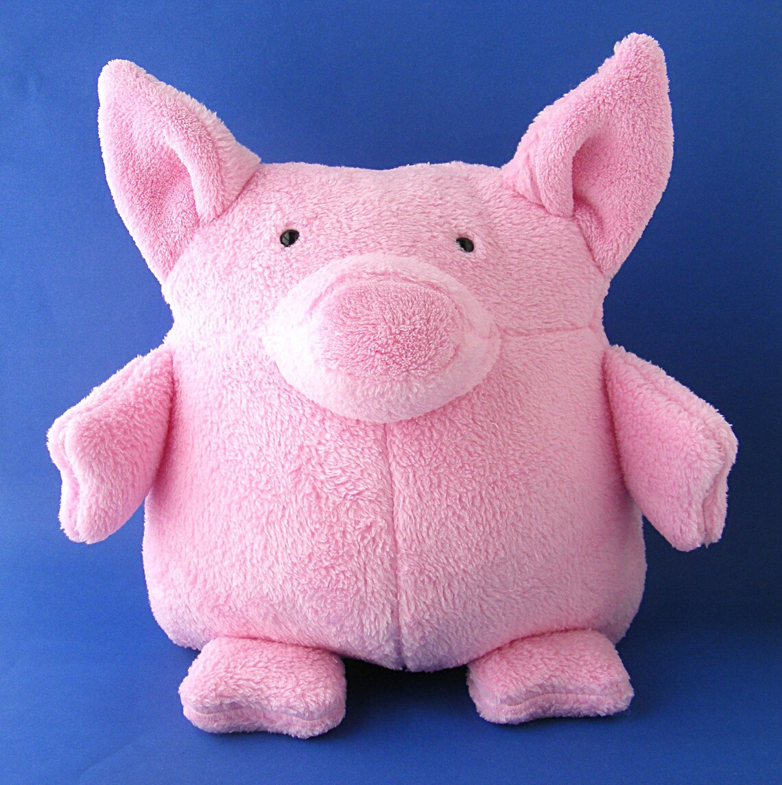 Nellie - a Cuddly Huggable Pig Stuffed Animal Pattern for Beginners ...