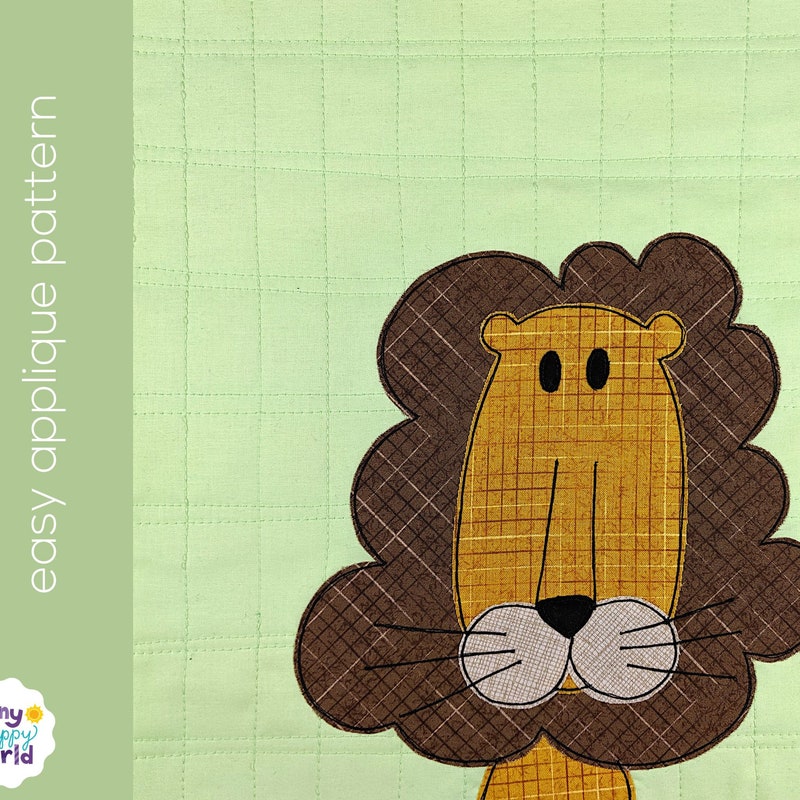 Lion Quilt Pattern - Etsy