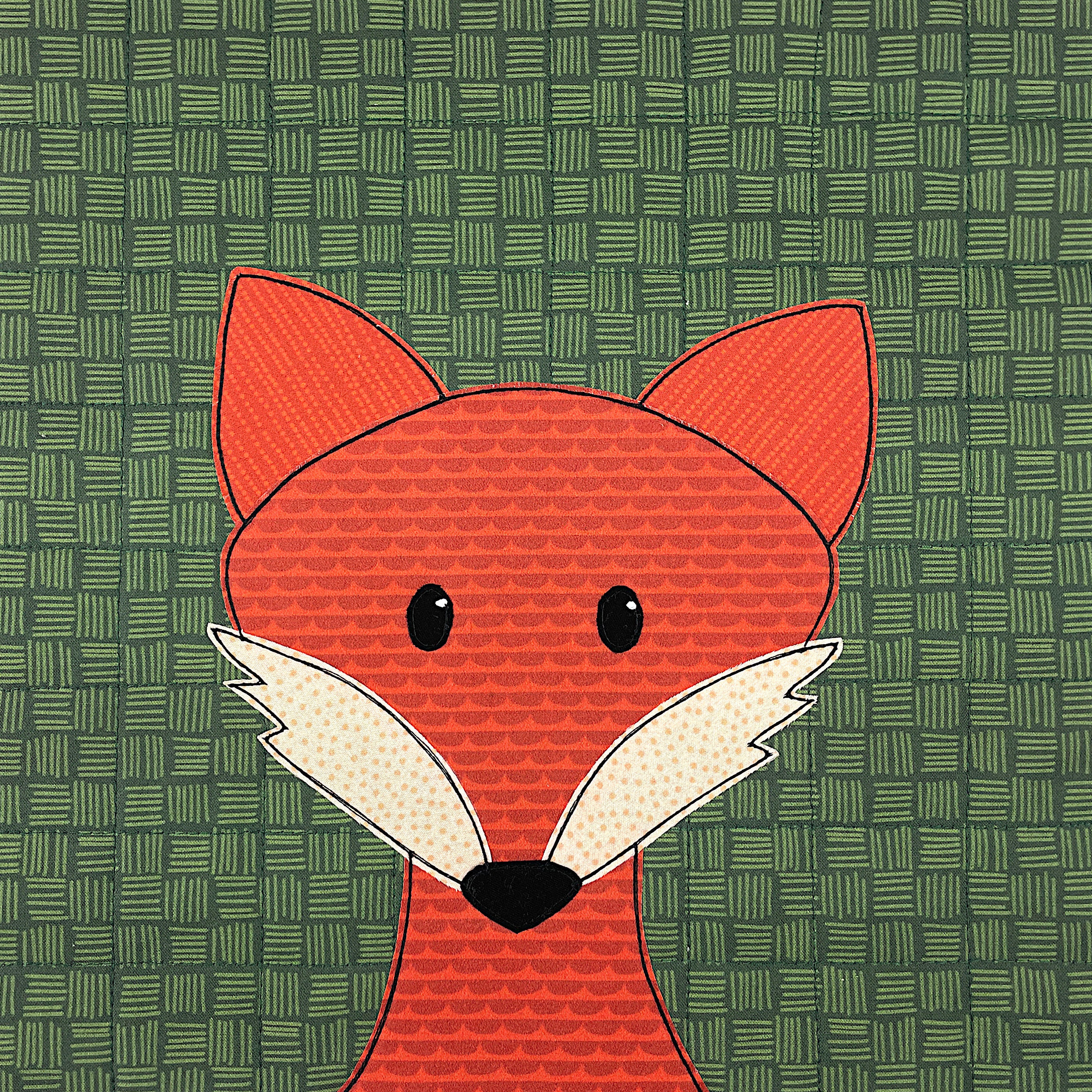 Fergal Fox Applique Quilt Pattern: Easy Beginner PDF (digital Download ...