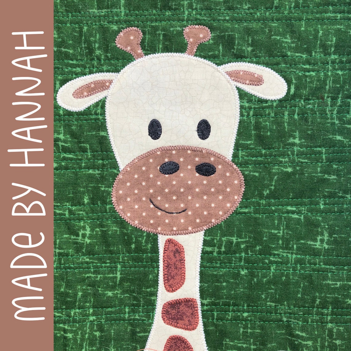 Ginny Giraffe Easy Applique Quilt Pattern for Beginners - Etsy