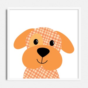 Orange Dog Printable Art Instant Download Print It Yourself Pets ...