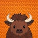Billy Bison Applique Quilt Pattern Easy Digital PDF Pattern for ...