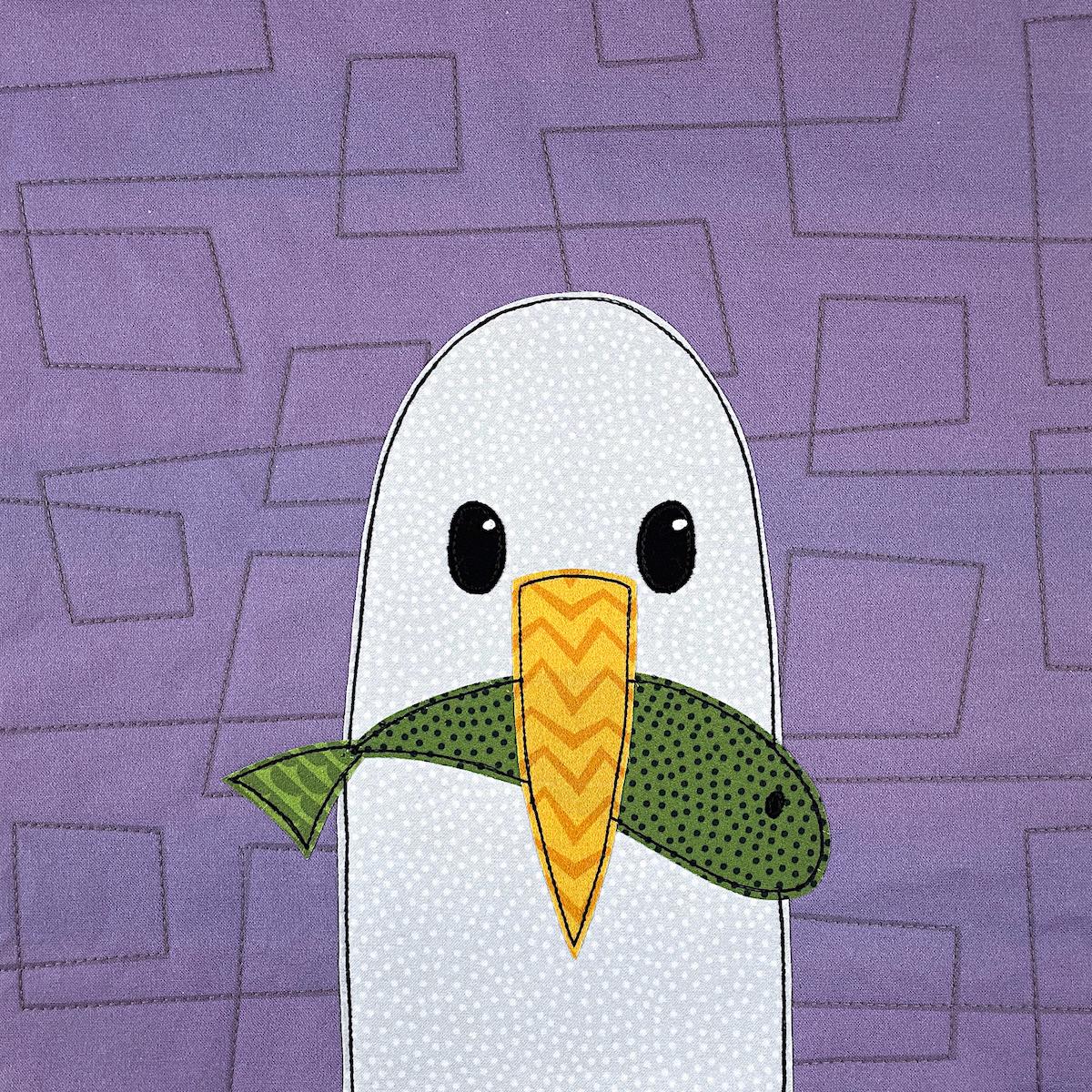 Greedy Seagulls Applique Quilt Pattern: Mix & Match (PDF Pattern) - Etsy