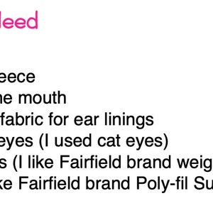 Munch - PDF Pattern for a Softie With a Pocket Mouth (monster, Digital ...