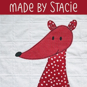 Russell Rat Applique Quilt Pattern: Easy Quilt-as-you-go (PDF Pattern ...