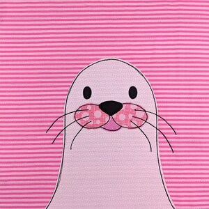 Serena Seal Applique Quilt Pattern - Easy Digital PDF Pattern for ...