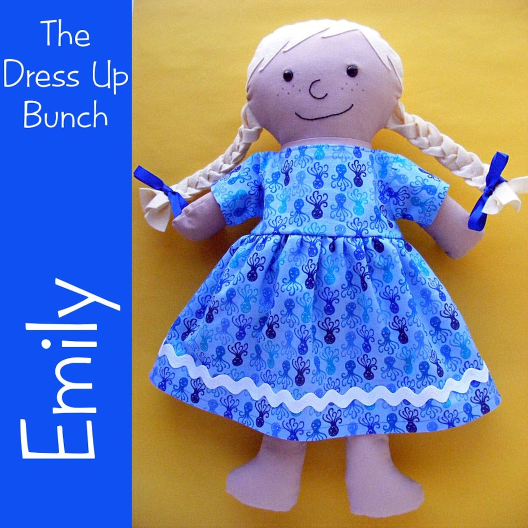Emily a Dressable Rag Doll With Braids and Freckles dress up Bunch ...