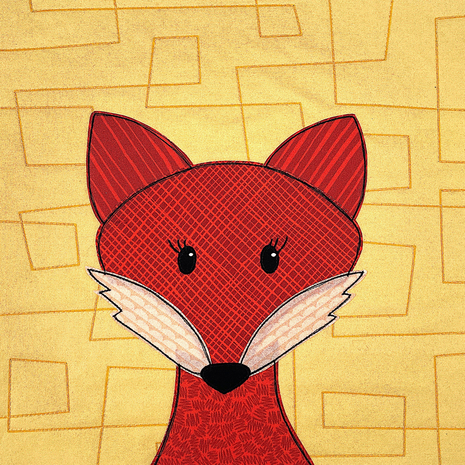 Fergal Fox Applique Quilt Pattern: Easy Beginner PDF (digital Download ...