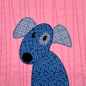 Lovable Mutts - Dog Applique Quilt Pattern - Easy PDF Pattern for ...