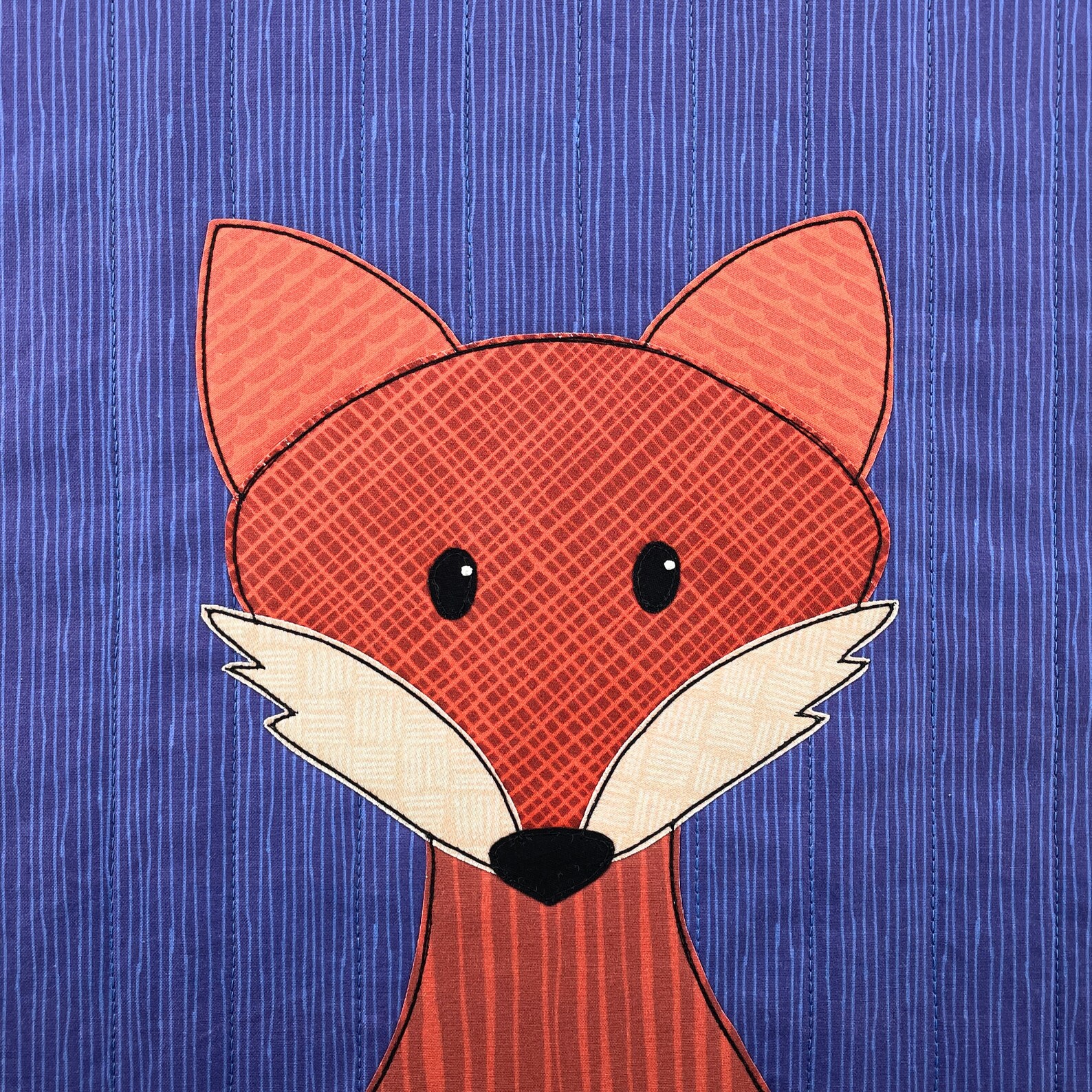 Fergal Fox Applique Quilt Pattern: Easy Beginner PDF (digital Download ...