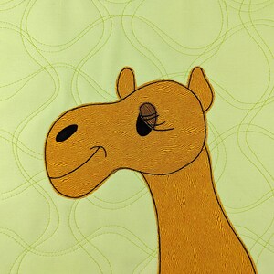 Corbin Camel Applique Quilt Pattern - Easy Digital PDF Pattern for ...