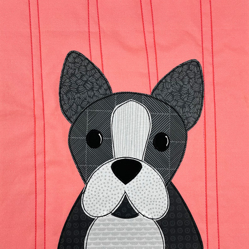More Playful Puppies - Dog Applique Quilt Pattern - Easy PDF Pattern ...