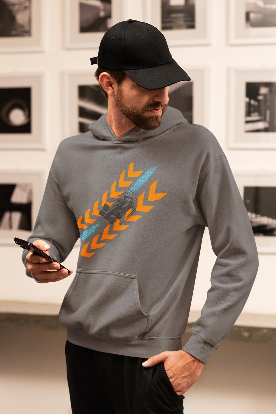 Formula Racing Hoodie | Open Wheel Design | Racing Streetwear Gift - Etsy