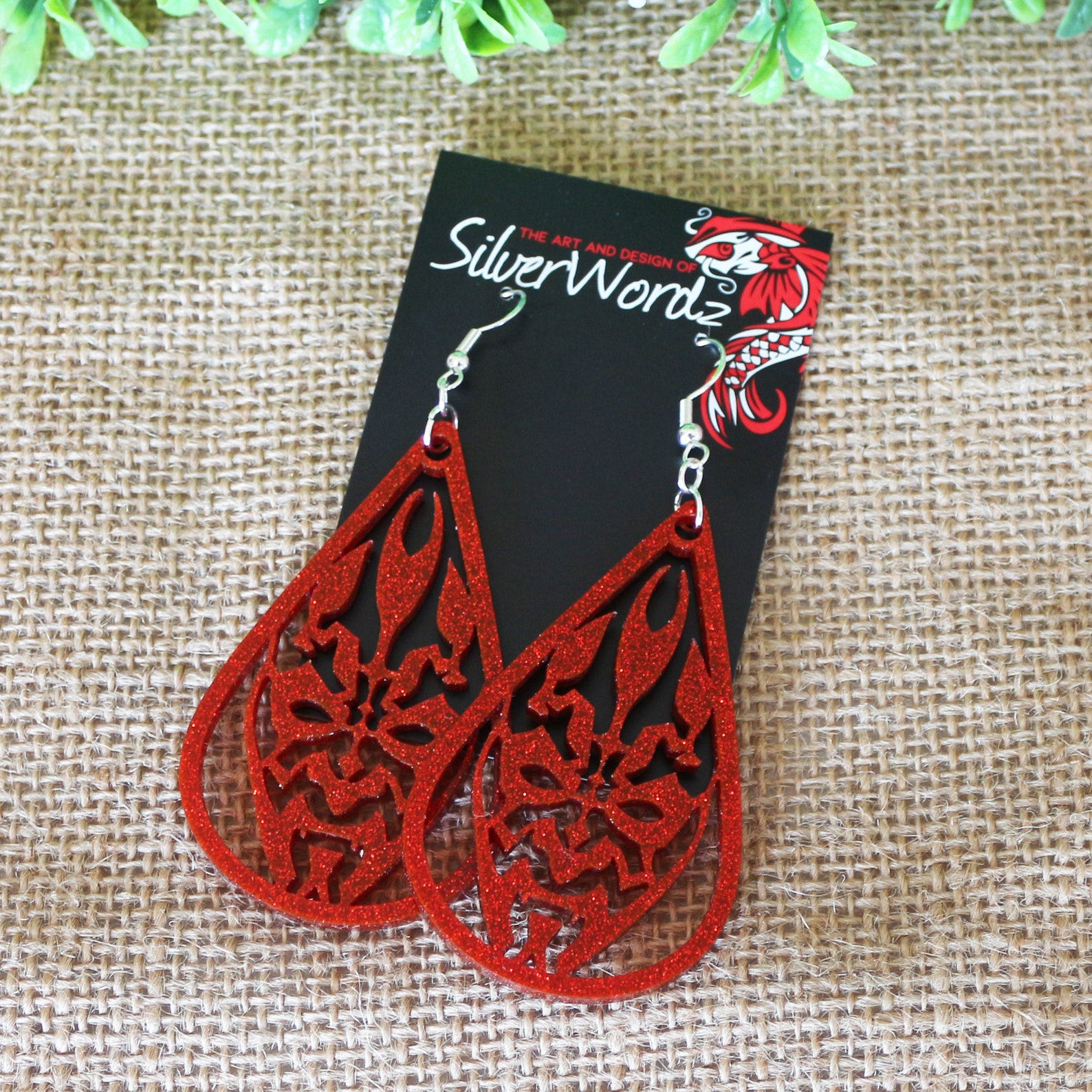 Star Wars Darth Maul Tear Drop Earrings - Etsy