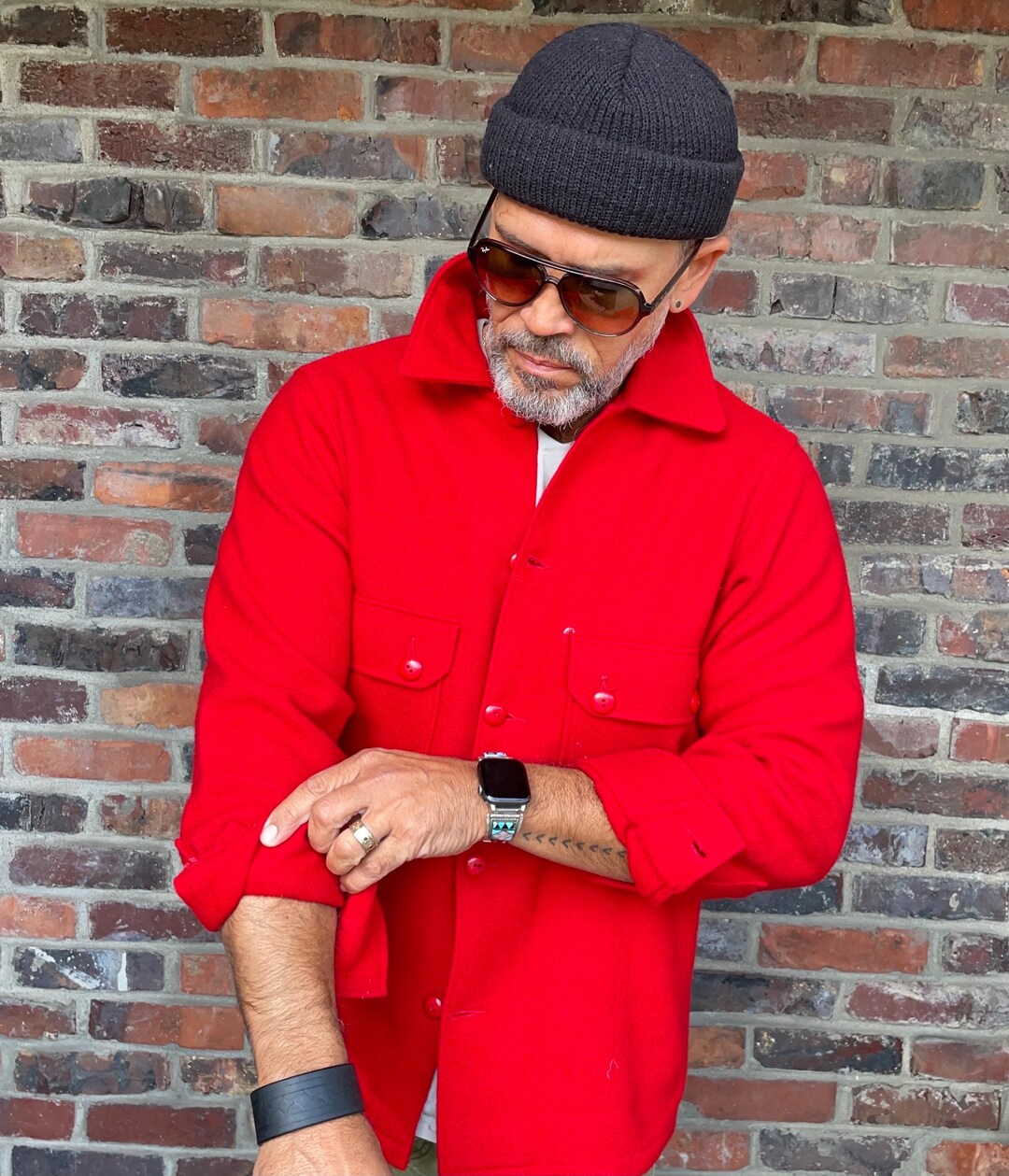 Vintage 1960’s Red Wool Scout Camp Jacket, US Men’s 38- 42, BSA ...