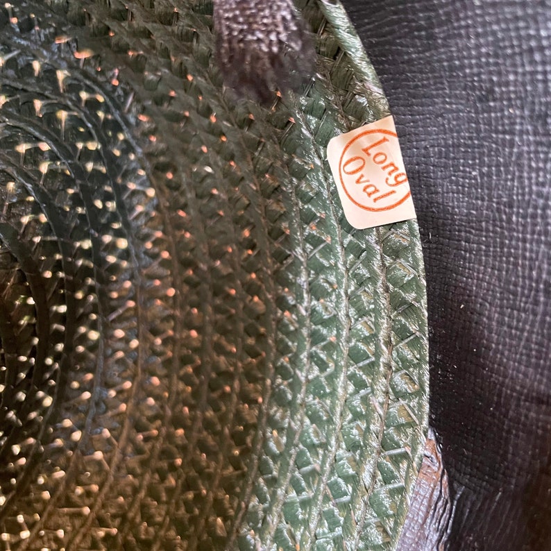 Rare 60s Olive Green Summer Straw Fedora. Surf Fashion - Etsy