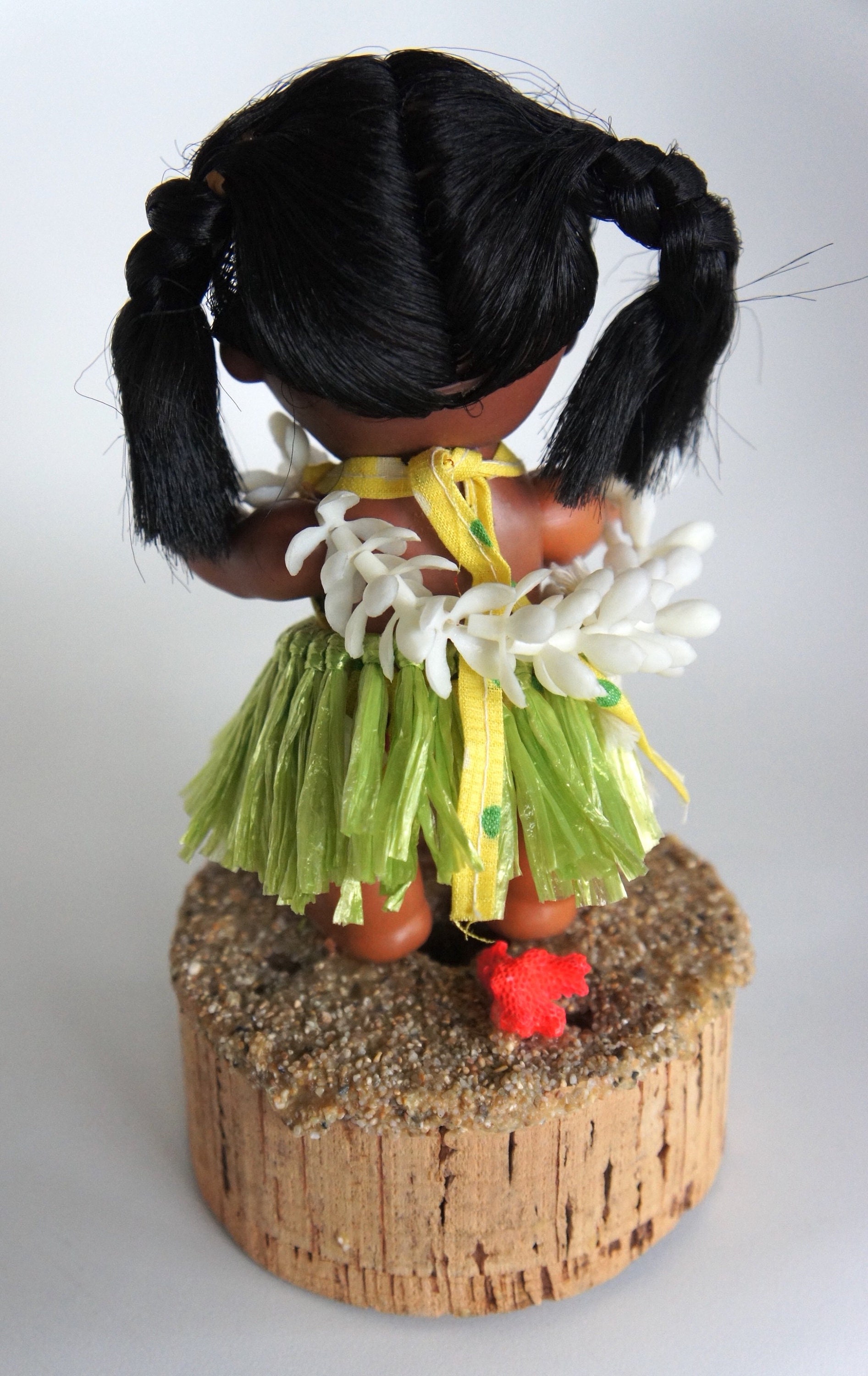 1960's Laughing Hula Baby Doll on Cork Fishing Float Base | Etsy