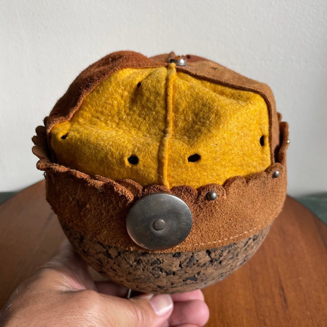 1950's Child’s Leather and Felt "whoopee Cap" or Jughead Beanie, by ...