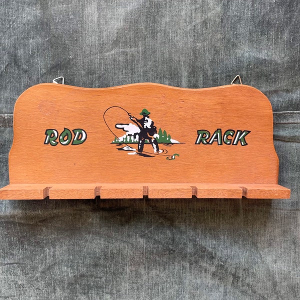 Fishing Rod Display - Etsy