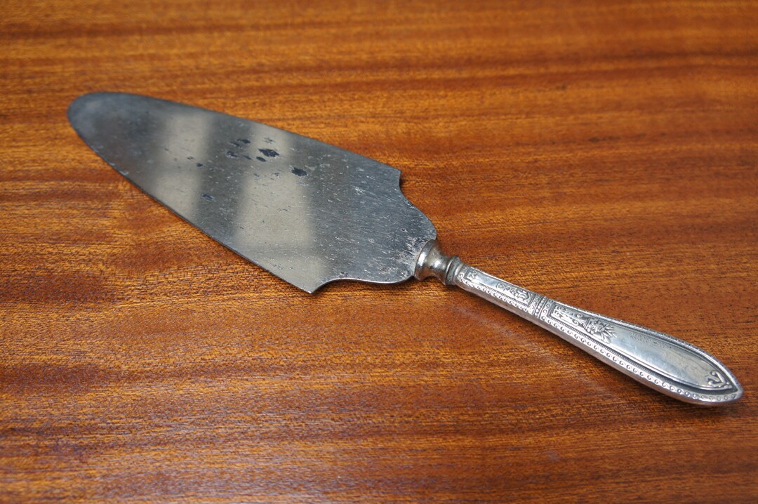 Vintage Sterling Wedding Cake Server, Pie Server. Webster and Co ...