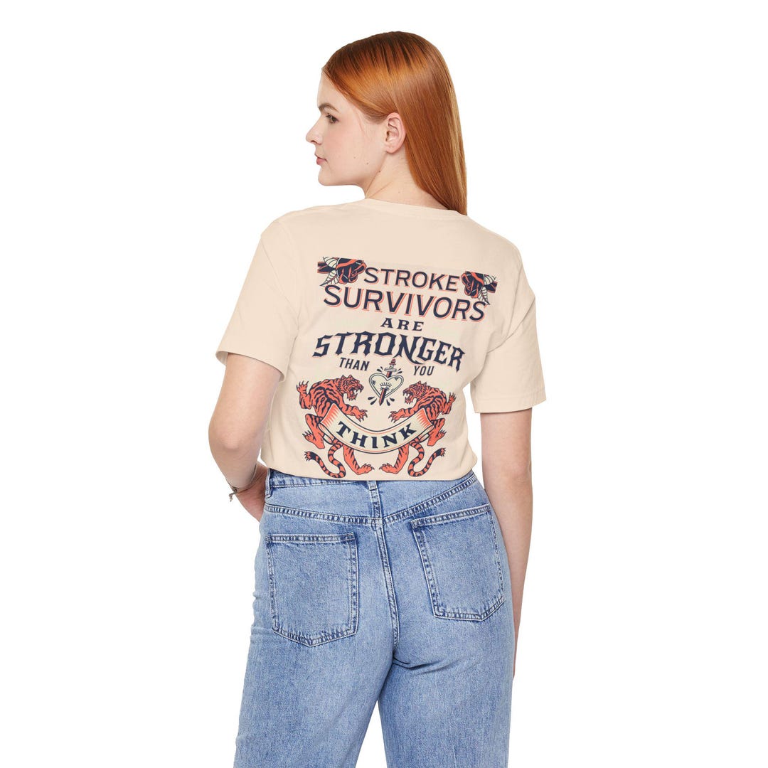 Stroke Survivor Shirt | Stroke Awareness Tee | Stroke Survivors ...