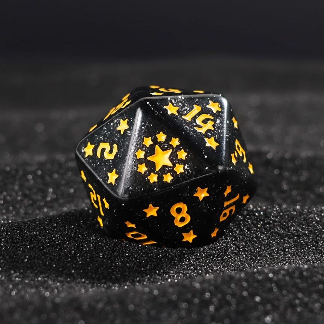 Starry Night Sky Dnd Dice Set | Purple Cosmic D&D Dice Gifts for DM RPG ...