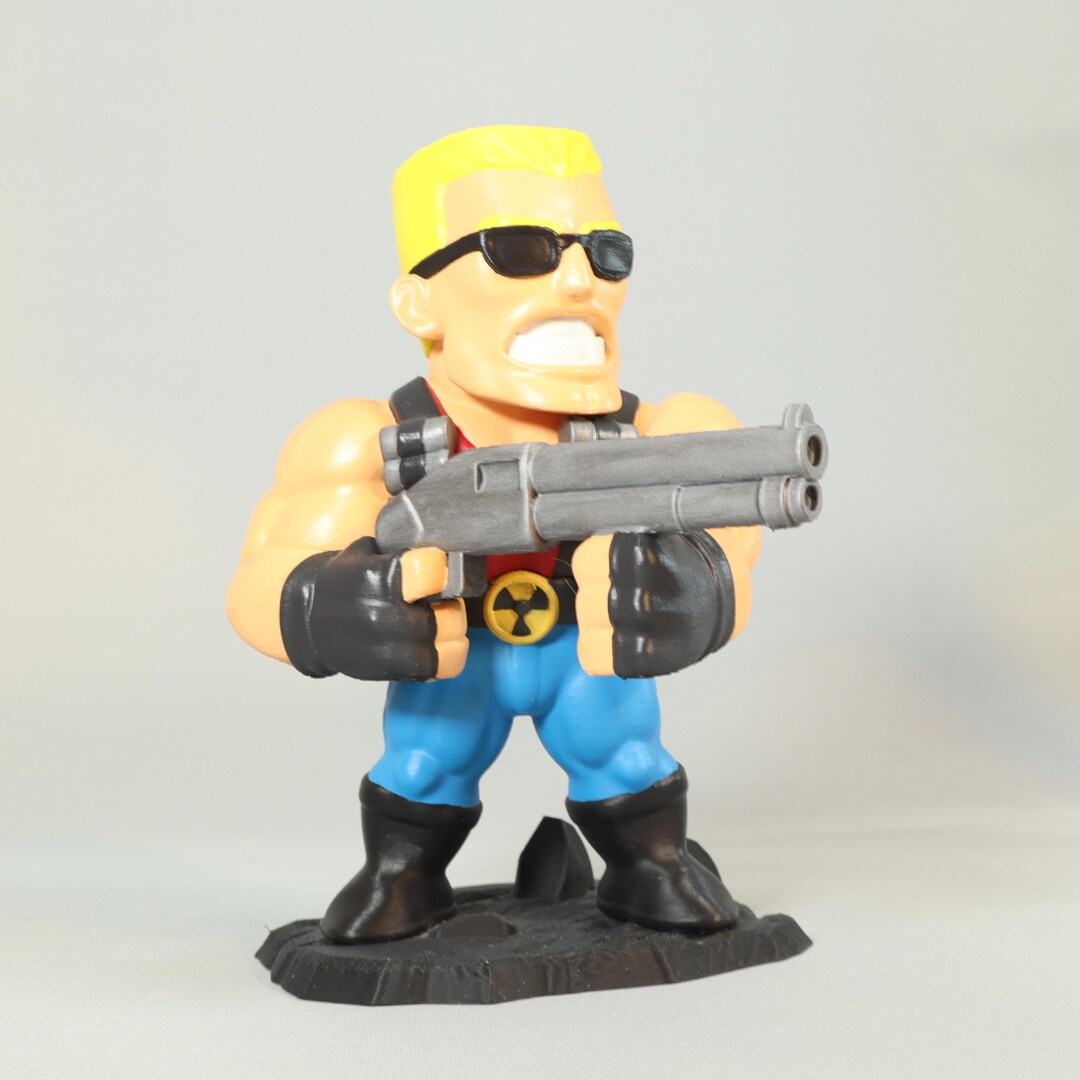 3d-printed Action Figure Inspired by Duke Nukem – Derpy Hero Edition ...