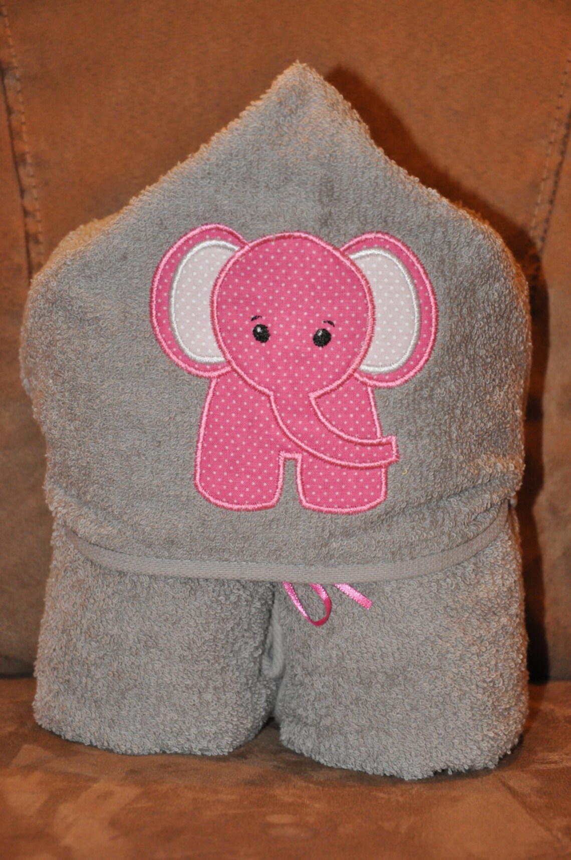 Kids Hooded Towel Elephant - Etsy
