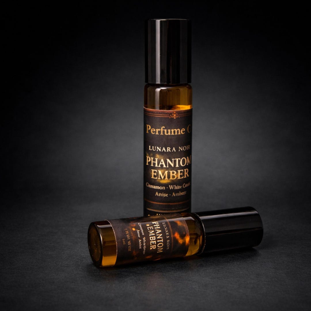 Phantom Ember Perfume Oil – Spiced Cinnamon, Ginger, Anise, Amber ...