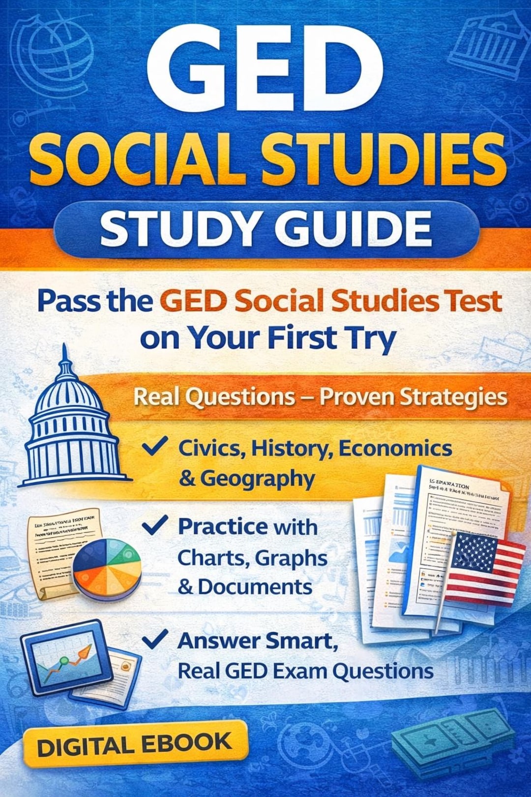 GED Social Studies Study Guide – Pass the Test Fast With Real Questions ...