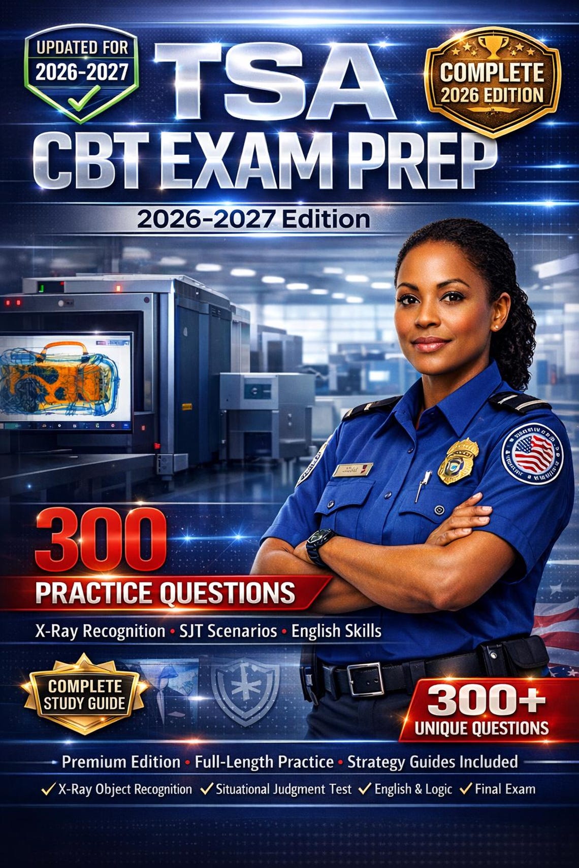 TSA Exam Prep 2026-2027 | Practice Questions | CBT Test Study Guide PDF ...