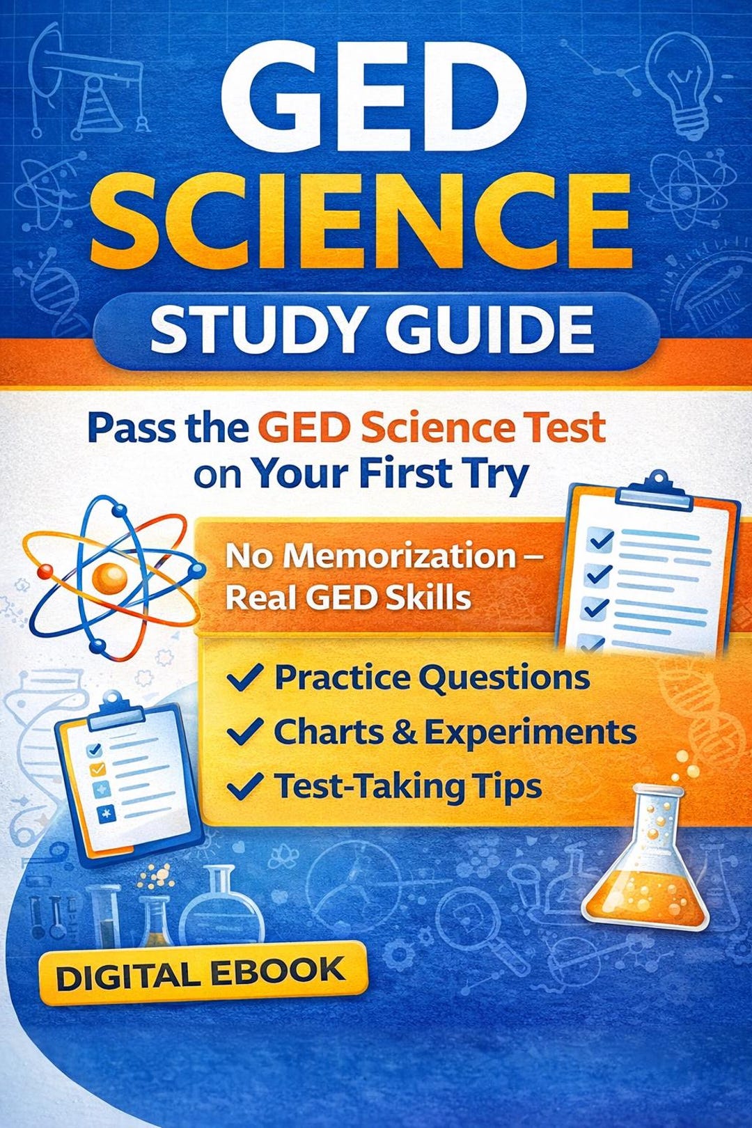 GED Science Study Guide – Pass the Test Fast With Real Questions ...