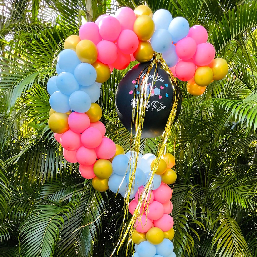 Arco De Globos DIY Para Gender Reveal | Tutorial PDF Paso a Paso - Etsy