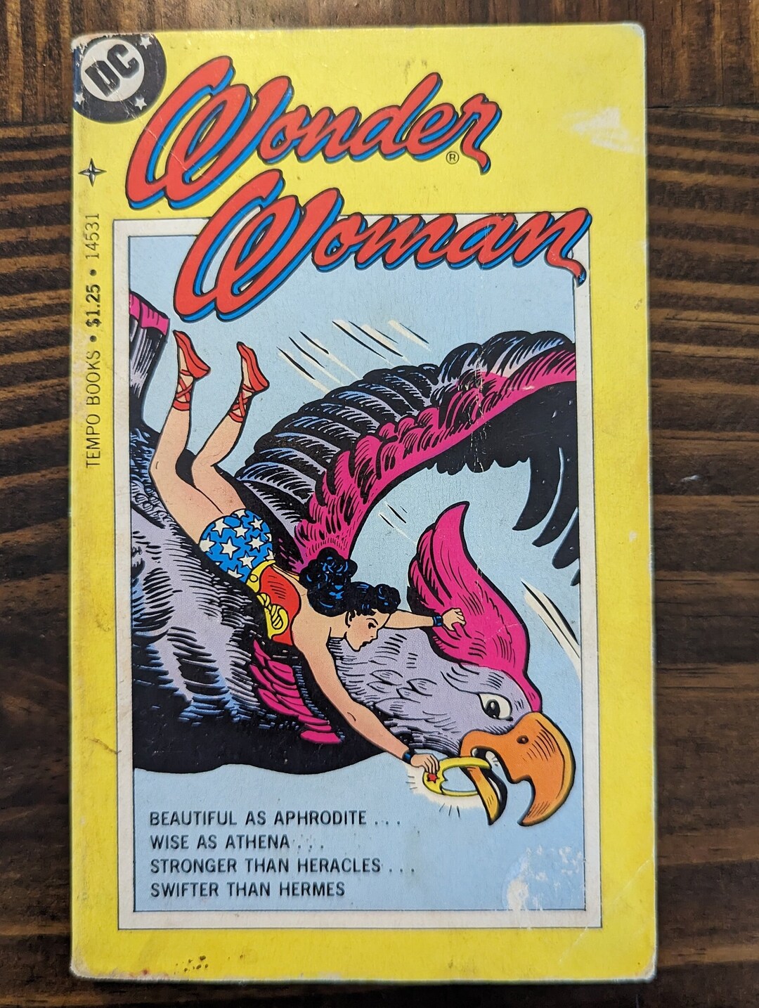 Vintage 1978 DC Wonder Woman. Pocket Comic, Tempo Books. Great Copy! - Etsy