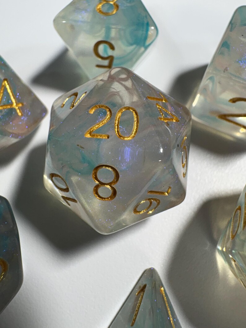 Enchantress | 7 Piece Dnd Dice Set - Etsy