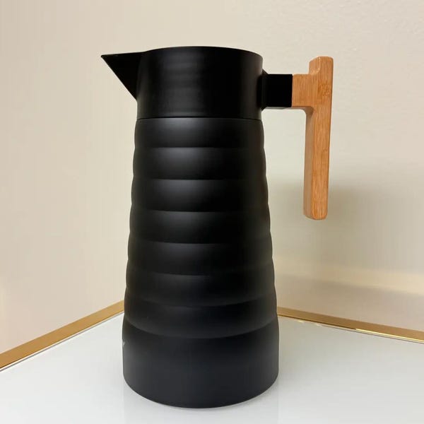 Wood Handle Pitcher - Etsy
