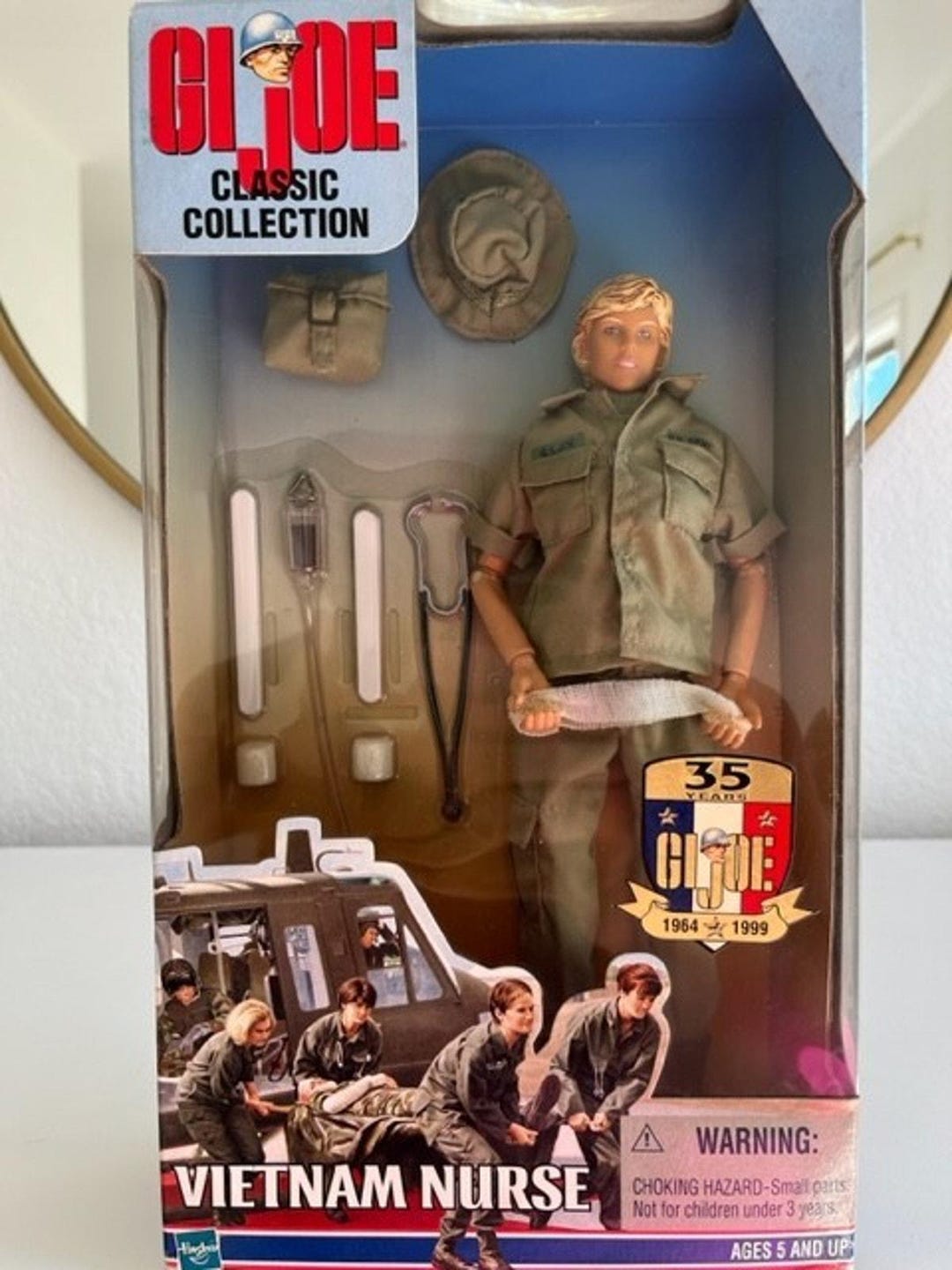 GI Joe Vietnam Nurse Classic Collection Action Figure NIB - Hasbro 1999 ...