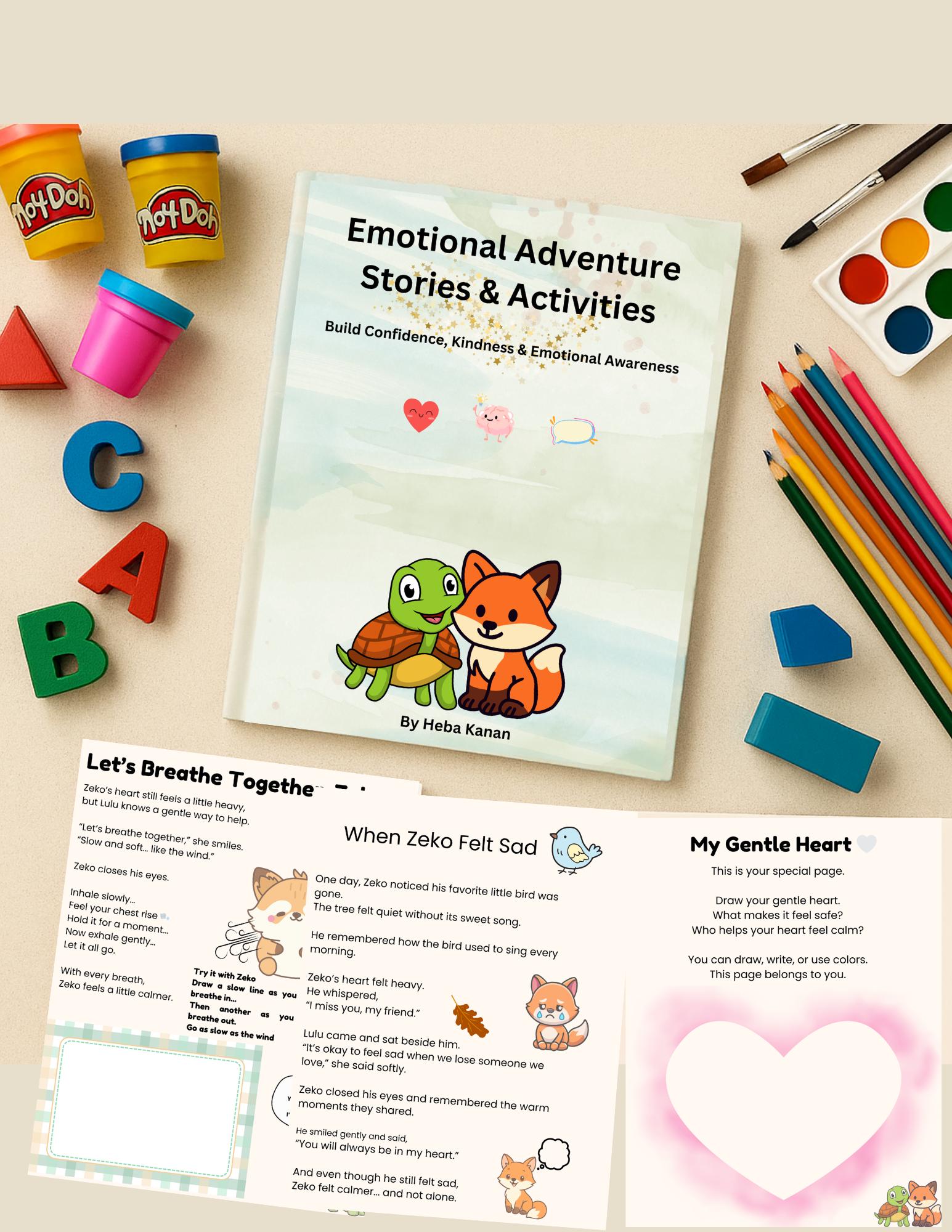 Kids' Emotional Regulation Workbook, Ages 6-9 (printable & Digital) - Etsy
