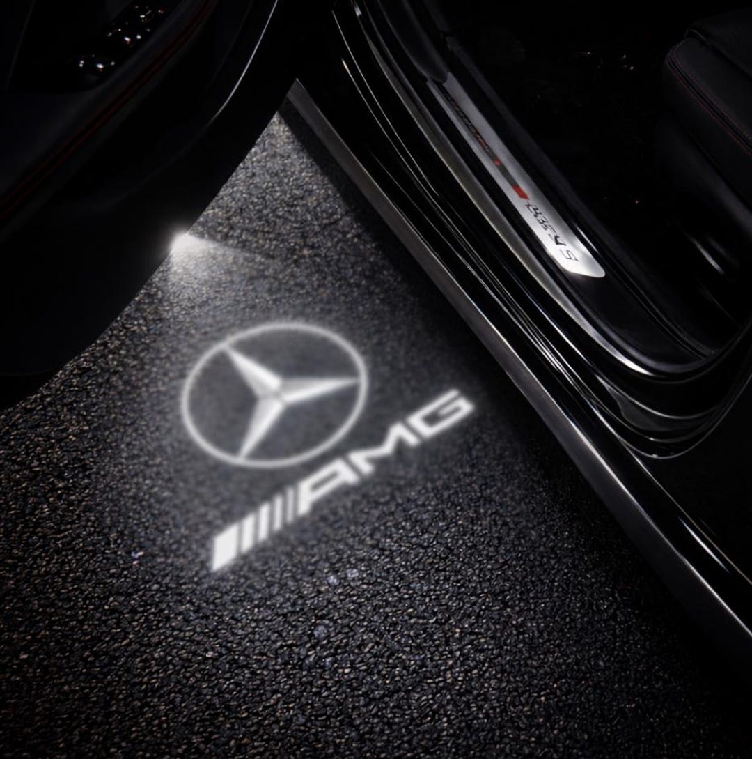 Mercedes Benz Door Projector Lights Mercedes Logo LED Welcome-light ...
